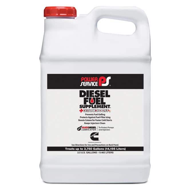Power Service Diesel Fuel Supplement Antigel +Cetane Boost 2.5-Gallon ...