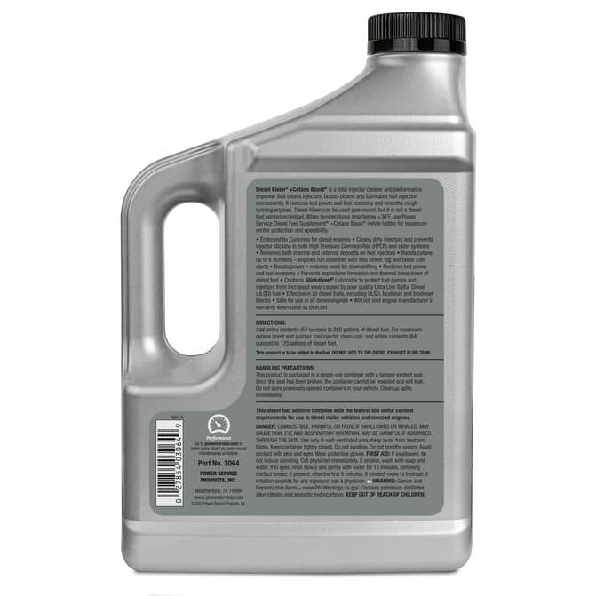 Power Service Diesel Kleen +Cetane Boost 64 oz. 306406 | FleetPride