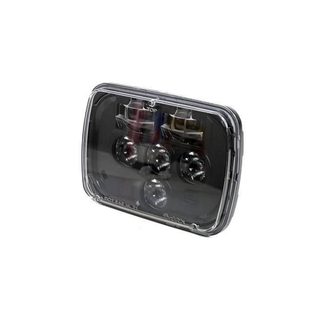 TRUCK-LITE 5" x 7" Rectangular Direct LED Headlight, Clear 37450C ...