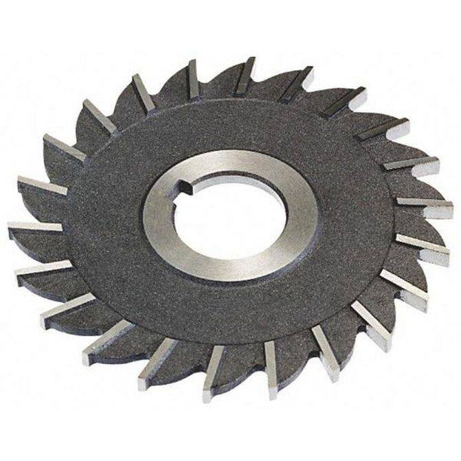 Side Milling Cutter: 4" Cutter Dia, 9/16" Cutting Width, 1" Arbor Ho ...