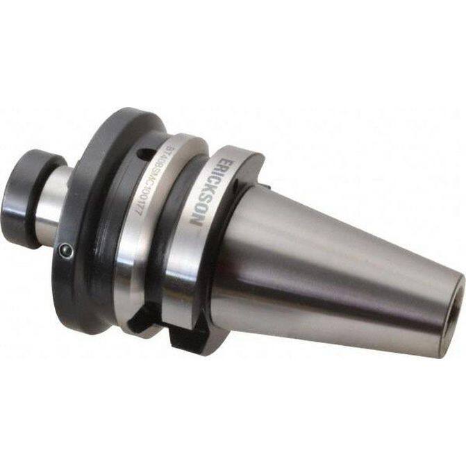 Shell Mill Holder: BT40, Taper Shank, 1" Pilot 2-3/4" Nose Dia, Thro ...