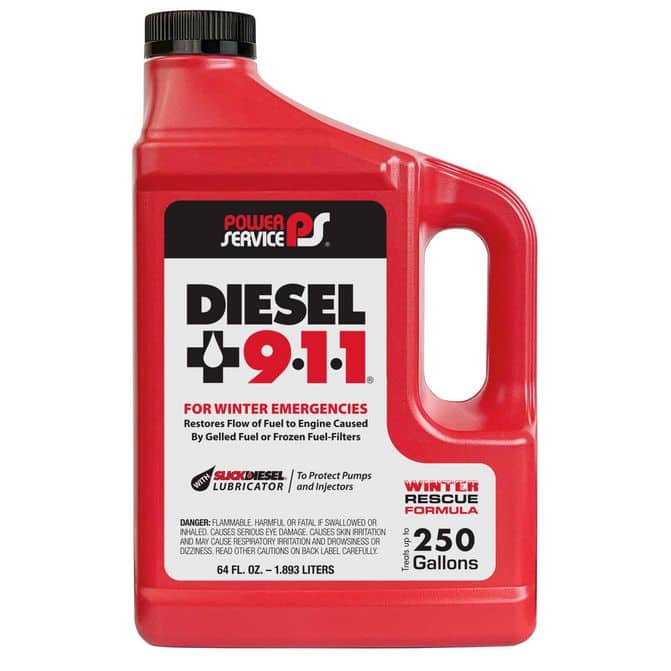 Power Service Diesel 9-1-1 Fuel Additive 64 oz. 806406 | FleetPride