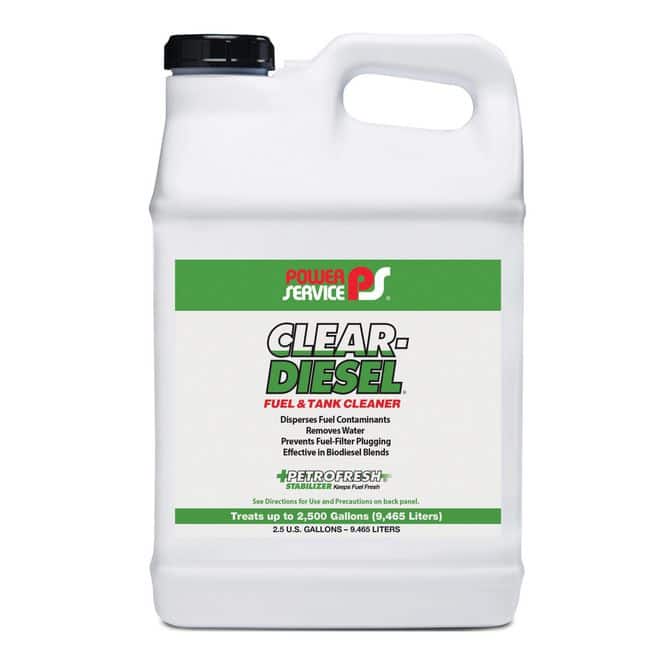 Power Service Clear-Diesel Fuel and Tank Cleaner 2.5-Gallon 925002 ...