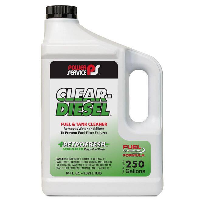 Power Service Clear-Diesel Fuel & Tank Cleaner 64-Ounce 926406 | FleetPride