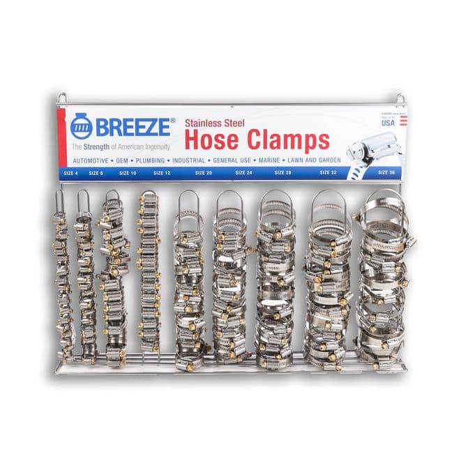 Breeze Display Clamp Rack 6210ASSORTMENT | FleetPride
