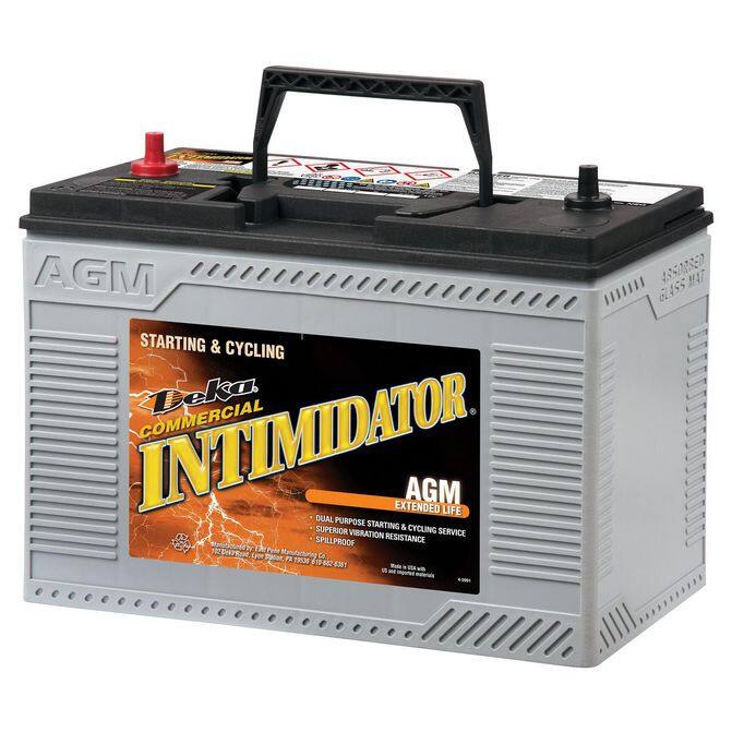 Deka Group Size 31 Intimidator AGM Starting / Deep Cycle Battery - 925 ...