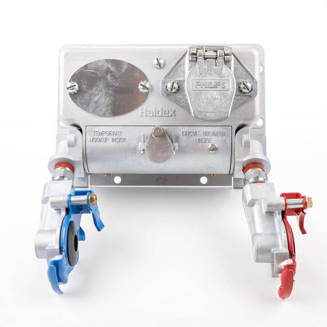 Haldex Interline Style Nosebox Assembly with Gladhand BE26103 | FleetPride