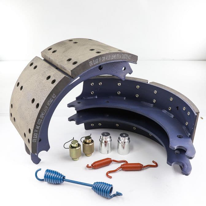 OTR Standard Relined Brake Shoe Kit 20K GAWR KITOTR4707QBLK | FleetPride