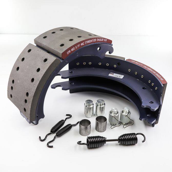 OTR Premium Relined Brake Shoe Kit 23K GAWR KITOTR4715QRED | FleetPride
