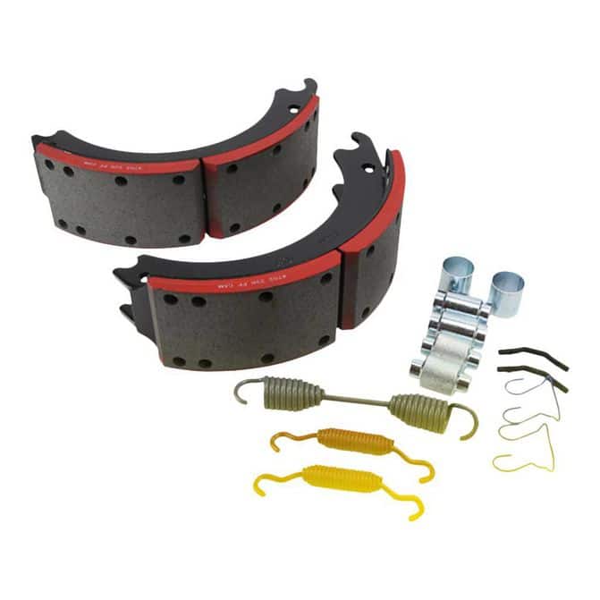 OTR Premium Relined Brake Shoe Kit 23K GAWR KITOTR4718QRED | FleetPride