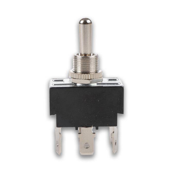 Heavy Duty On-Off-On Toggle Switch, DPDT 55019BP | FleetPride