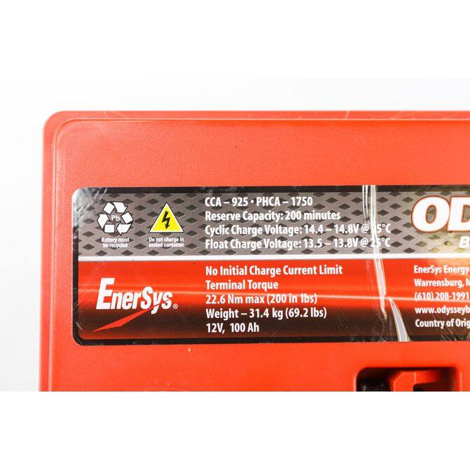 Odyssey Group Size 31 Performance AGM Battery - 925 CCA 31925 | FleetPride