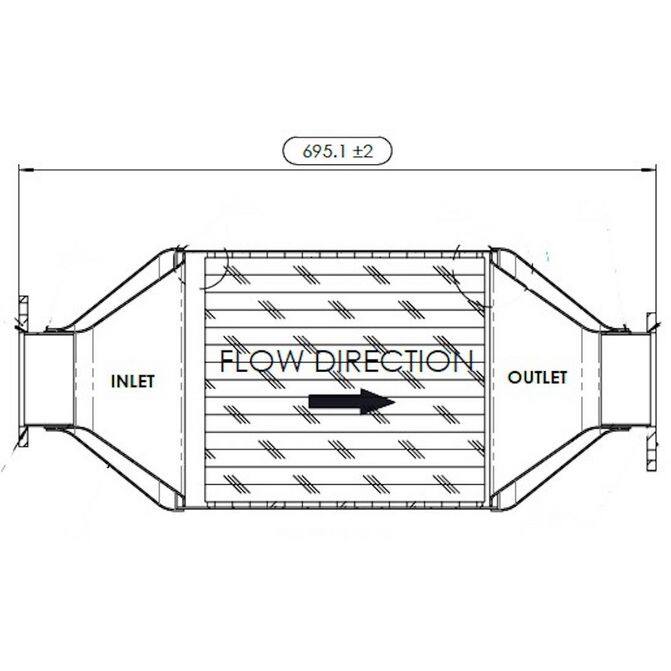 OTR Diesel Particulate Filter for Navistar – MaxxForce 7/DT OTR0151060 ...