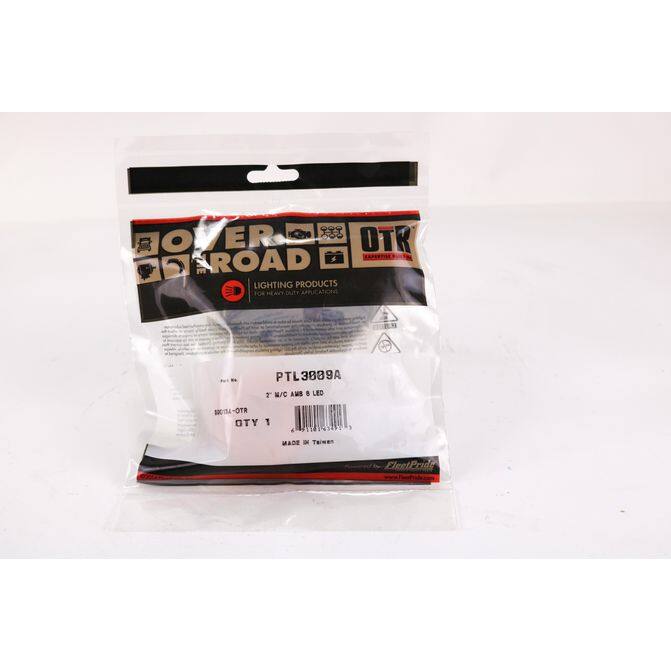 OTR 2" Round 10-LED Marker / Clearance Light - Amber PTL3009A | FleetPride