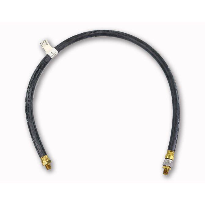Power Products 3/8" X 40" Rubber Air Brake Hose Assembly, 1/4" MPT ...