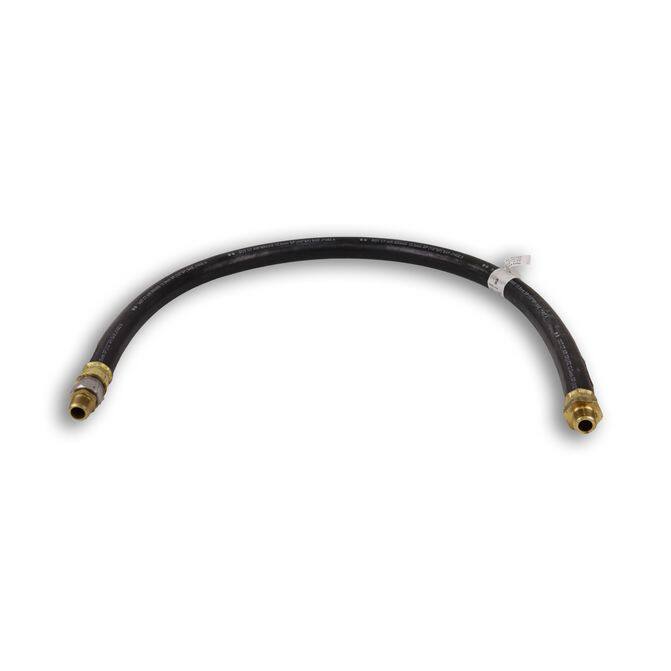 Power Products 1/2" x 34" Rubber Air Brake Hose with 3/8" Female Swivel ...