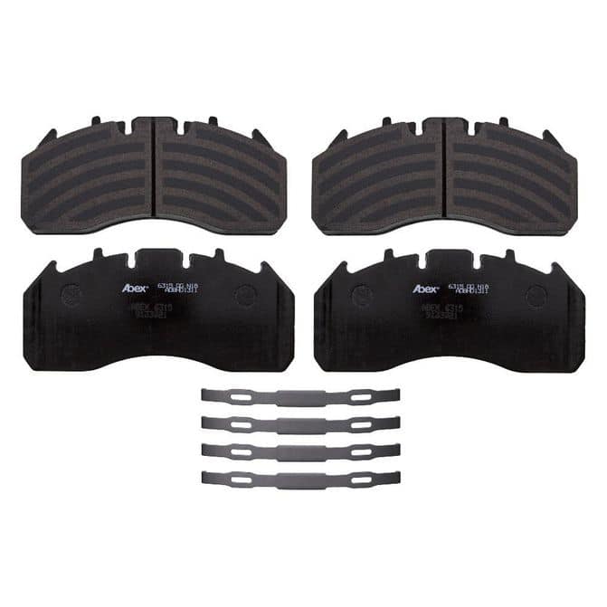 Abex Air Disc Brake Pads, Meritor EX225H2. ADBHD1311 | FleetPride