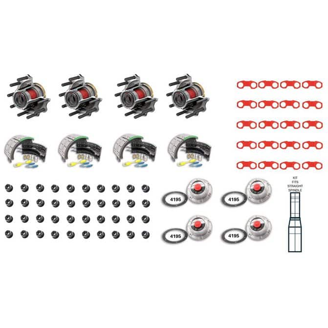 FleetPride Wheel End Rebuild Kit w/ Preset Plus® Hubs and OTR Brakes ...