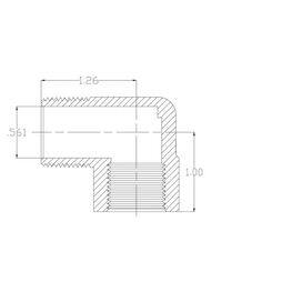 Bendix SC-3® - 1/2” Male - Female Brass Single Check Valve 800372 ...
