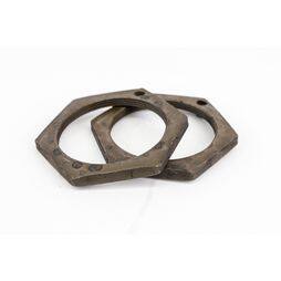 Euclid 3-1/4" Outer Trailer Axle Spindle Nut for Dana Spicer / Eaton ...