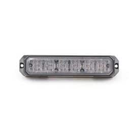 Ecco 6.1" 3811 Series Rectangular 20-LED Strobe Light - Amber 3811A ...