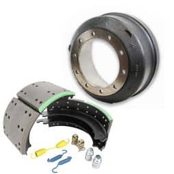 OTR 16.5" x 8.62" Outboard Mount Balanced Brake Drum OTR16585B | FleetPride