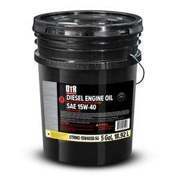 OTR SAE 15W-40 Heavy Duty Diesel Engine Oil 5-Gallon PTMO15W405G ...
