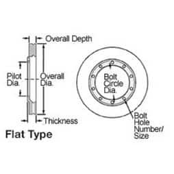 WEBB Brake Rotor 55076PK | FleetPride